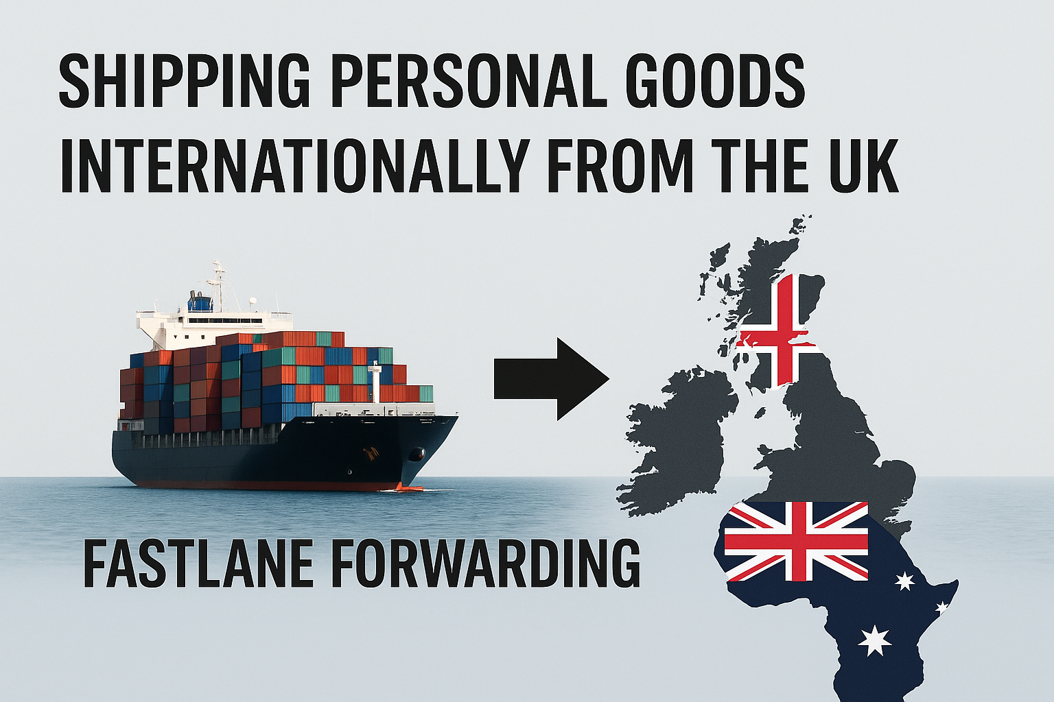 Freight services: Shipping personal goods from uk to Africa,Australia,Asia
